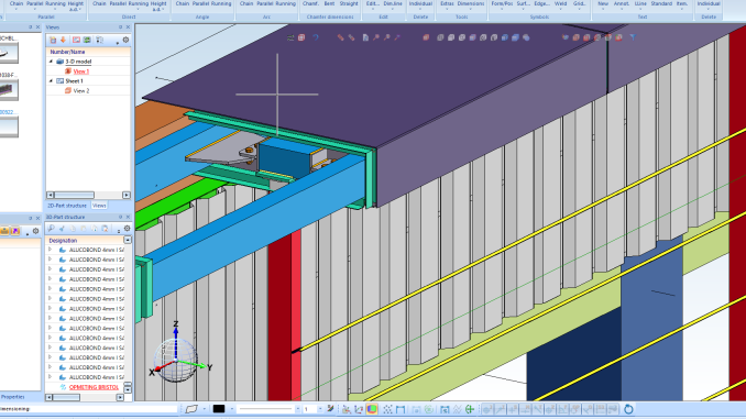 Belgian facade builder innovates with CAD software HiCAD